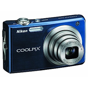 Nikon Coolpix S630 12MP Digital Camera with 7x Optical Vibration Reduction (VR) Zoom and 2.7 inch LCD (Midnight Blue)