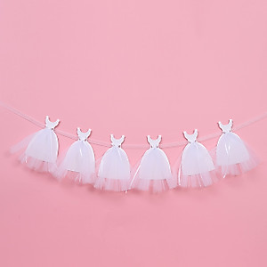 Bridal Shower Decoration Wedding Banners,Core Decorations for the Bride and Groom, Bridal Shower Decorations.Bride to Be Chair Banner, Bridal Shower Decoration (Bridal wedding dress)