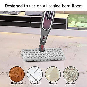 3 Pack Steam Mop Pads Replacement for Shark Lift-Away Pro & Genius Steam Pocket Mop System S3973 S3973D S3973WM S5001 S5002Q S5003A S5003D S5004 S5004W S6001W S6001WM S6002 S6002C S6003D S6003W P184WQ