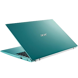 acer Aspire 3 Laptop, 15.6” FHD Screen, Intel Core i3-1115G4, 12GB DDR4 RAM, 256GB PCIe M.2 SSD, Wi-Fi, HDMI, RJ-45, Webcam, Windows 11 Home, Teal