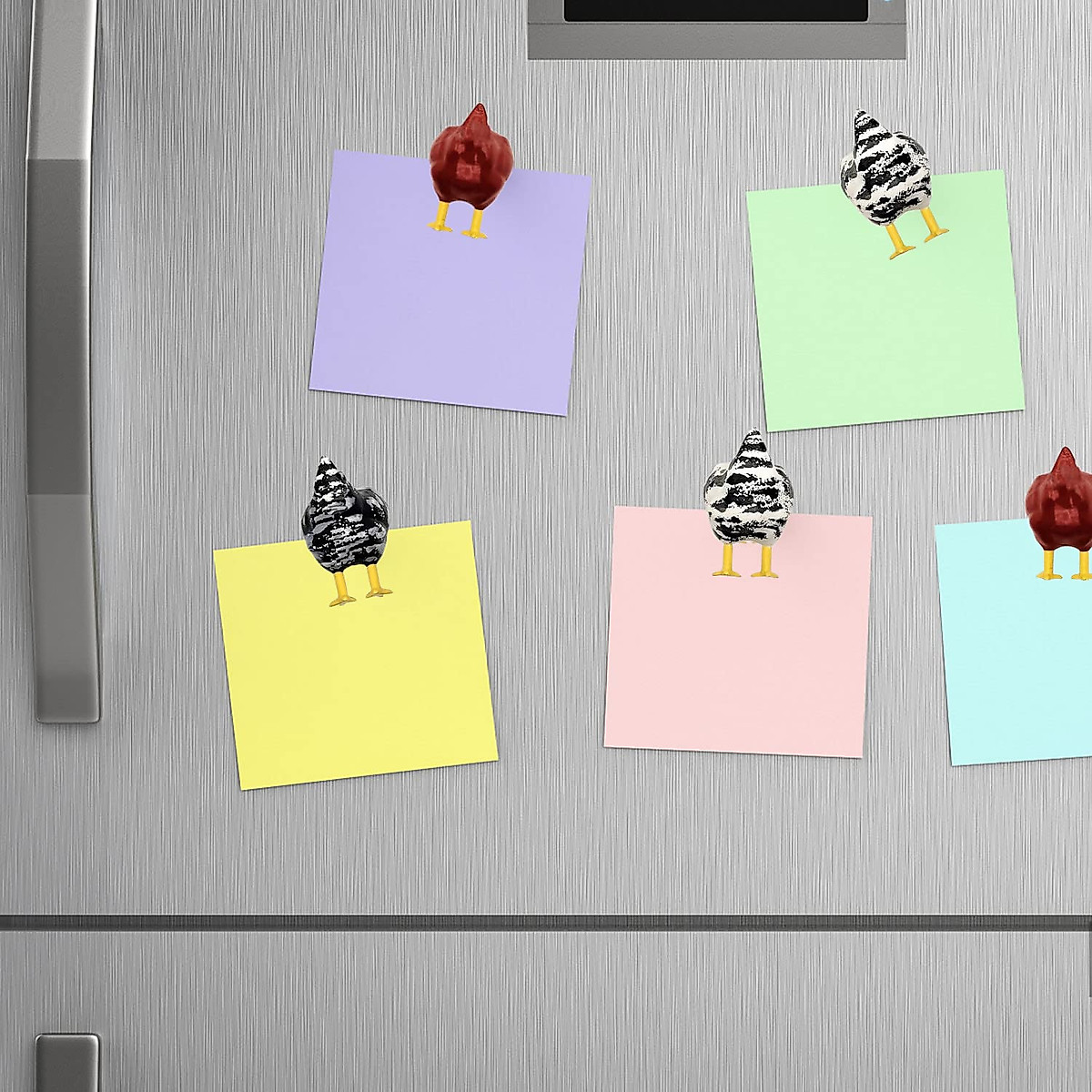 3 Pcs Chicken Butt Magnets Fun Animal Butt Fridge Magnets Refrigerator Magnets Creative Cute Chick Magnets for Refrigerator Whiteboard Map Home Office Decoration