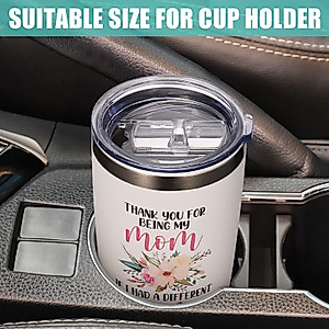 Fimibuke Gifts for Mom from Daughter, Son - 20 OZ Tumbler Christmas Gifts Mom Gifts for Mom, Mother-in-Law, Wife, Women - Thanks Mom Insulated Cups Funny Birthday Presents Boxed Gift from Kids Husband
