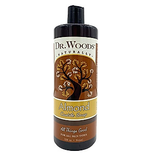 Dr. Woods Pure Castile Soap, Almond, 32 Fl. Oz