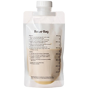 Bolee Bag Reusable Gravity Bag for Home Tube Feeding. A Tube Feeding Nutrition Container for use with g-Tubes. Attach an enfit Compatible Bolink Large Cap (Sold Separately) for g-Tube Feeding.