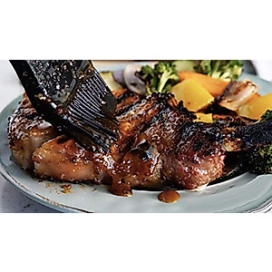 Duke Grills Omaha Large Silicone Basting Brush - 15” Pastry Brush/BBQ Brush for Kitchen or Grill - Cooking Baster for Butter, Sauce, Marinade, Oil - Dishwasher Safe