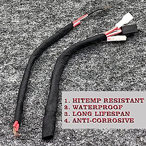 LLPT Wiring Harness Cloth Tape 5 Packs 3/4 Inch x 50 Ft Each Premium Fiber Wire Loom Wrapping Tape for Automotive Engine Electrical Protection (HC195)