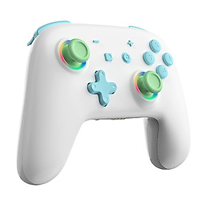 momen Switch Pro Controller, Bluetooth Wireless Gaming Controller for Nintendo Switch/Lite/OLED，Pink&White