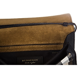 BURBERRY House Check Crossbody Bag 3980825, Black