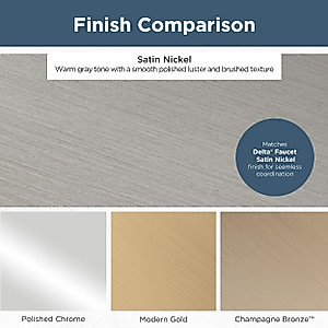 Franklin Brass Francisco (10-Pack) Cabinet Handles 3" Satin Nickel Cabinet Pulls Handles for Cabinets and Drawers Cabinet Hardware Dresser Handles Drawer Pulls P29520K-SN-B