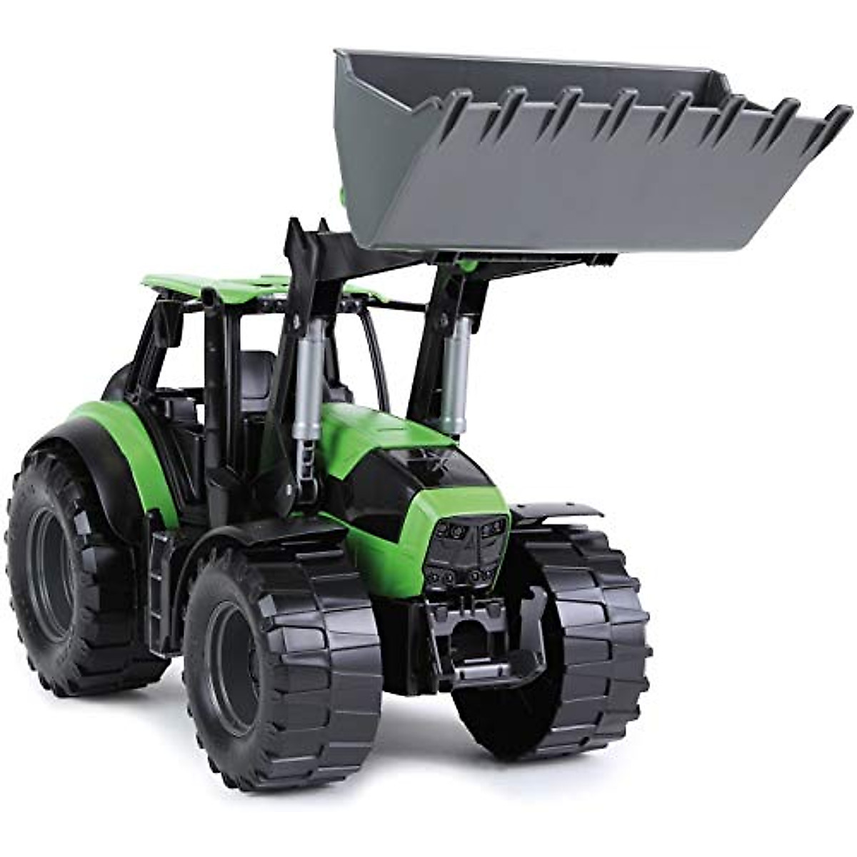 Lena Tractor Deutz-Fahr Agrotron 7250 Ttv Farm Toy, Realistic Scoop Lifts and Moves Like Its Real-World Counterpart