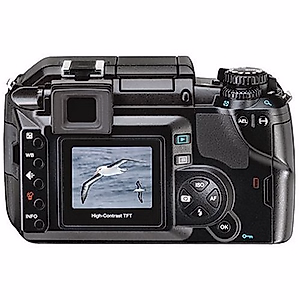 OM SYSTEM OLYMPUS Evolt E300 8MP Digital SLR with 14-45mm f/3.5-5.6 & 40-150mm f/3.5-4.5 Zuiko Lenses