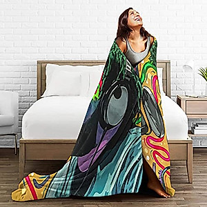 Blanket Soft Flannel Blankets Throw Bedding Room Decor Blanket for Bed Sofa 50"X40"