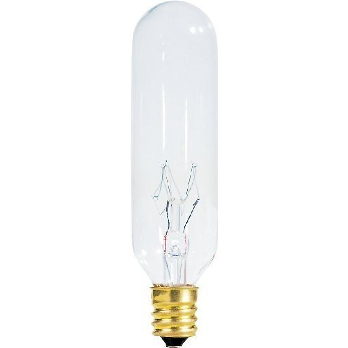 35 watt 120 volt T7.5 Candelabra E12 Base Clear Tubular Incandescent Westinghouse Light Bulb,pack of 6
