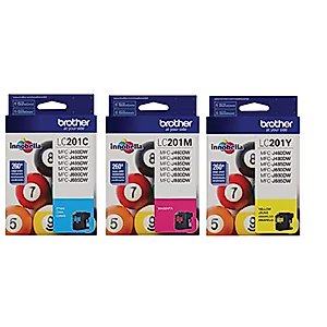 Brother MFC-j485DW Cyan/Magenta/Yellow Original Toner Standard Yield (3 x 260 Yield)