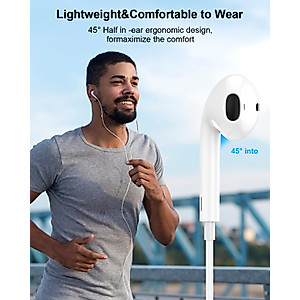 2 Pack-Type C Headphones Earbuds,USB C Earbuds Wired Earphones【Microphone & Remote Control】Bass Stereo Noise Canceling in-Ear Headphones for iPad Pro,Galaxy S23/S22/S21/S20/Ultra,Google Pixel 7/6/6a/5