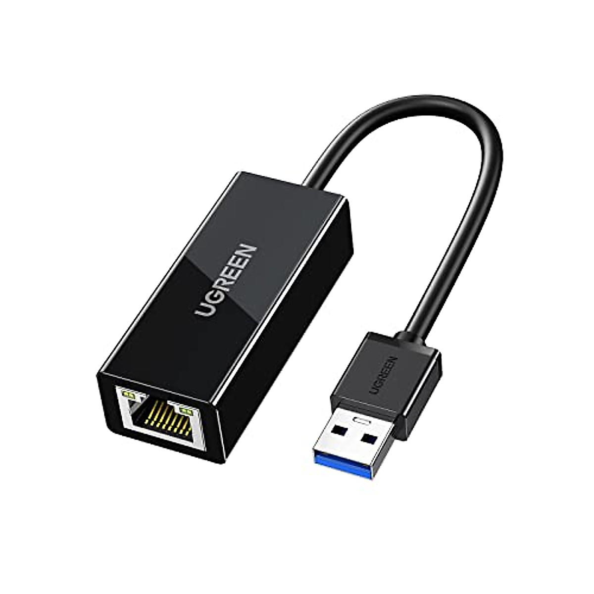 UGREEN USB to Ethernet Adapter for Laptop PC Gigabit USB 3.0 to 10 100 1000 Mbps Network Adapter USB A to RJ45 Wired LAN Adapter Compatible with Nintendo Switch MacBook Mac Mini Windows macOS Linux