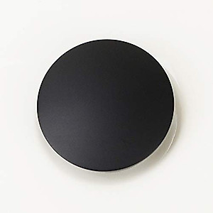 Purelux Pop Up Drain Stopper With Overflow for Bathroom Faucet Vessel or Vanity Sink, Matte Black Finish