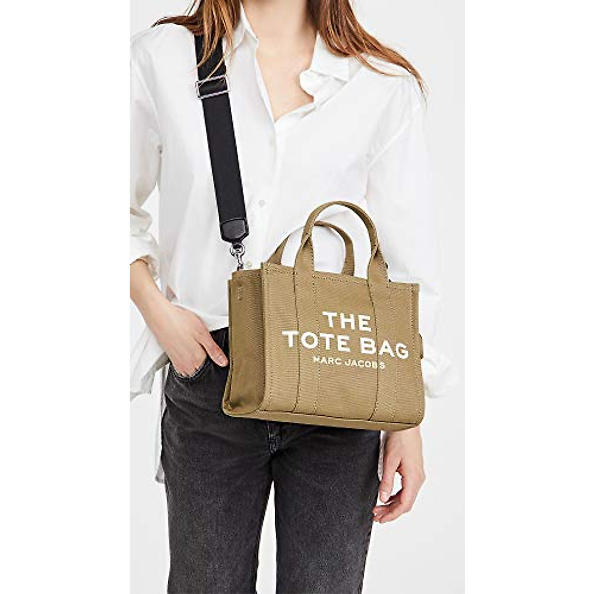 Marc Jacobs Women's The Mini Tote Bag, Slate Green, One Size