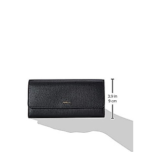 Furla Babylon PCY3UNO Women's Long Wallet, Nero