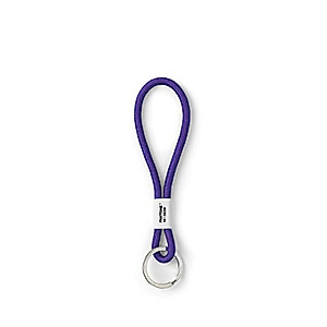 Pantone Copenhagen Design Key Chain S, short key hanger, nylon, Ultra Violet 18-3838 (COY)