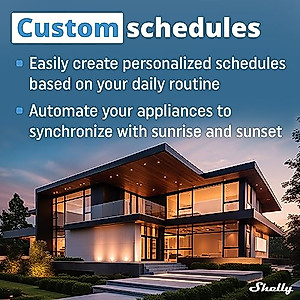Shelly Plus Plug US | WiFi Operated Smart Plug with Power Measurement | Home Automation | Bluetooth Gateway | iOS Android App | Alexa and Google Home Compatible | Monitor Appliances | Remote Control