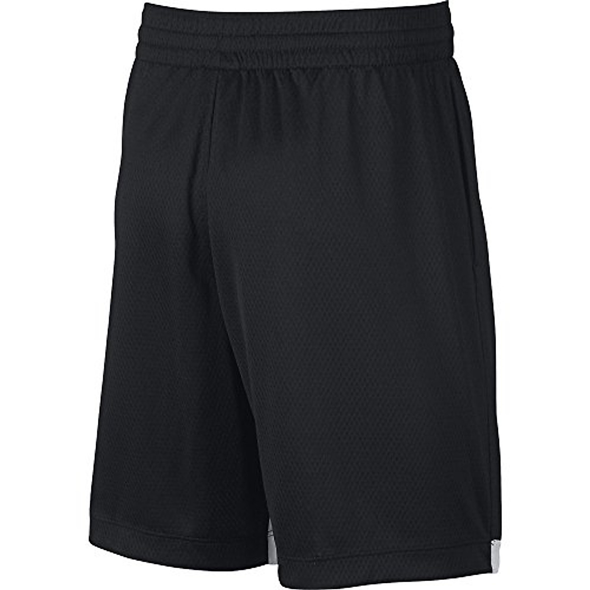 Nike 8" Dry Short Trophy, Dri-FIT Boys' training shorts, Athletic shorts, Black/White/White, XS