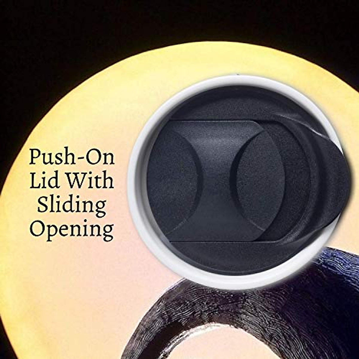 Silver Buffalo Disney Nightmare Before Christmas Jack with Bones Ceramic Travel Mug, 10 Ounces