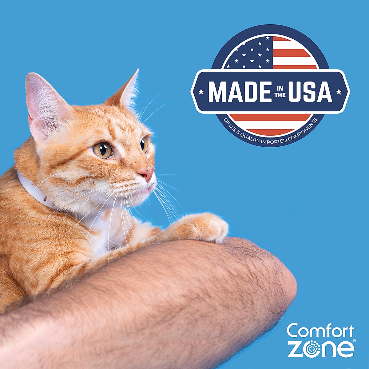 Comfort Zone Cat Calming Diffuser: 3 Pheromone Diffusers & 6 Refills