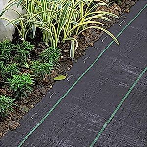 IME Garden Staples U Shaped Ground Anchors Stakes Pegs Pins Spikes for Securing Lawn Farm Sod Barrier Landscape Grass Fabric Netting, More Applications 15CM