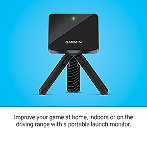 Garmin 010-02356-00 Approach R10, Portable Golf Launch Monitor, Take Your Game Home, Indoors or to the Driving Range, Up to 10 Hours Battery Life