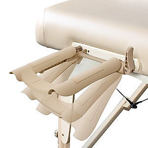 Master Massage 31" Montclair Pro Portable Massage Table Package, Memory Foam Cushioning, Reiki Panels, Shiatsu Cable Release- Tattoo Table, Spa Bed, Facial Bed