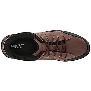 Rockport mens Chranson fashion sneakers, Dark Brown/Black, 9.5 US