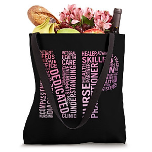 Nurse Practitioner Word Art NP Week Gifts Tote Bag