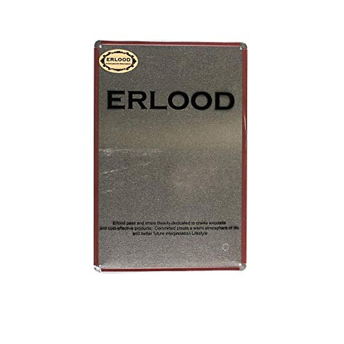 ERLOOD Rolling Stones Tin Sign Wall Retro Metal Bar Pub Poster Metal 12 X 8