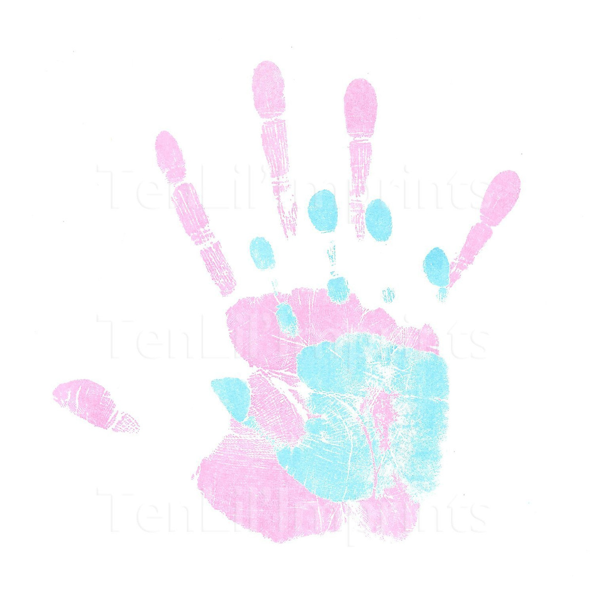 Daddy & Me Inkless Handprint and Footprint Kit