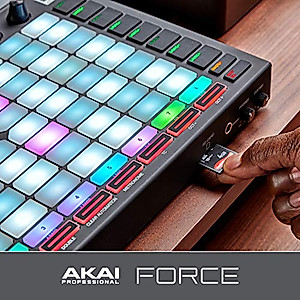 AKAI Professional FORCE – Standalone Music Production, MIDI Sequencer and DJ System with Synth Engines, MPC Sampling and Ableton Style Clip Launching