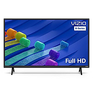 VIZIO 40-inch D-Series Full HD 1080p Smart TV with AMD FreeSync, Apple AirPlay and Chromecast Built-in, Alexa Compatibility, D40f-J09, 2022 Model