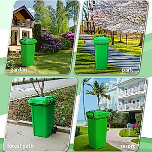 Foxmox Trash Can Lock for Animals: 1PCS Garbage Can Lid Locks with Heavy Duty Bungee for Raccoons Proof,Bears Proof and Wind-Resistant(Fits 30-40 Gallon Cans)