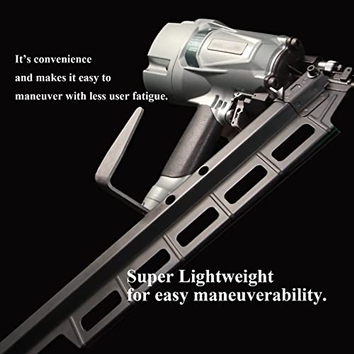 Rafter Hook 889661M for Metabo HPT Tool Hanger Compatible with Hitachi, Lightweight Aluminum, Widely Fit with Adjustable Distance from Screw Hole to Center Point 1.5”to 1.9”