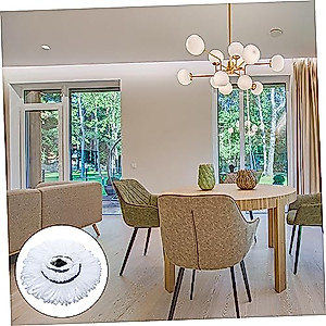 Outanaya Mop Replacement Head Mop Head Commercial Mop Handle Automatic Mop Heads 360° Head Floor Cleaner Mop Cleaning Head for Mop Floor Mops Replacement Mop Head Cotton Thread