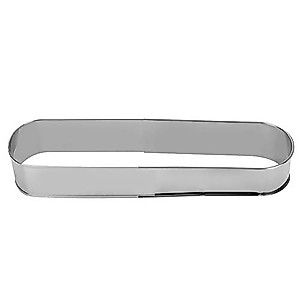 Round Mousse Cake Baking Rings Cutters Bottomless, Stainless Steel Long Oval Cake Mousse Ring Retractable Cake Mold DIY Baking Tools Kitchen Supplies