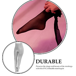 Mannequin Body Inflatable Female Half Body Legs Mannequins Model Women Pants Form Display Model Mannequin Torso Trousers Lower Body Clothing Window Display for Shows