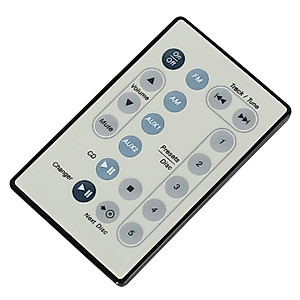 CHUNGHOP Remote Control Compatible with Bose Acoustic System II 5-CD Changer Replacement Controls Acoustic Music System II White