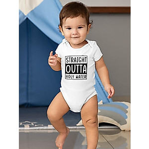Smartprints Straight Outta Holy Water Baby's Bodysuit