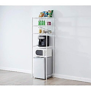 Extra Height Mini Shelf Supreme - White Metal