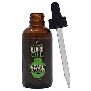 Beard Farmer - Growther XT Beard Oil (Extra Fast Beard Growth) All Natural Beard Growth Oil