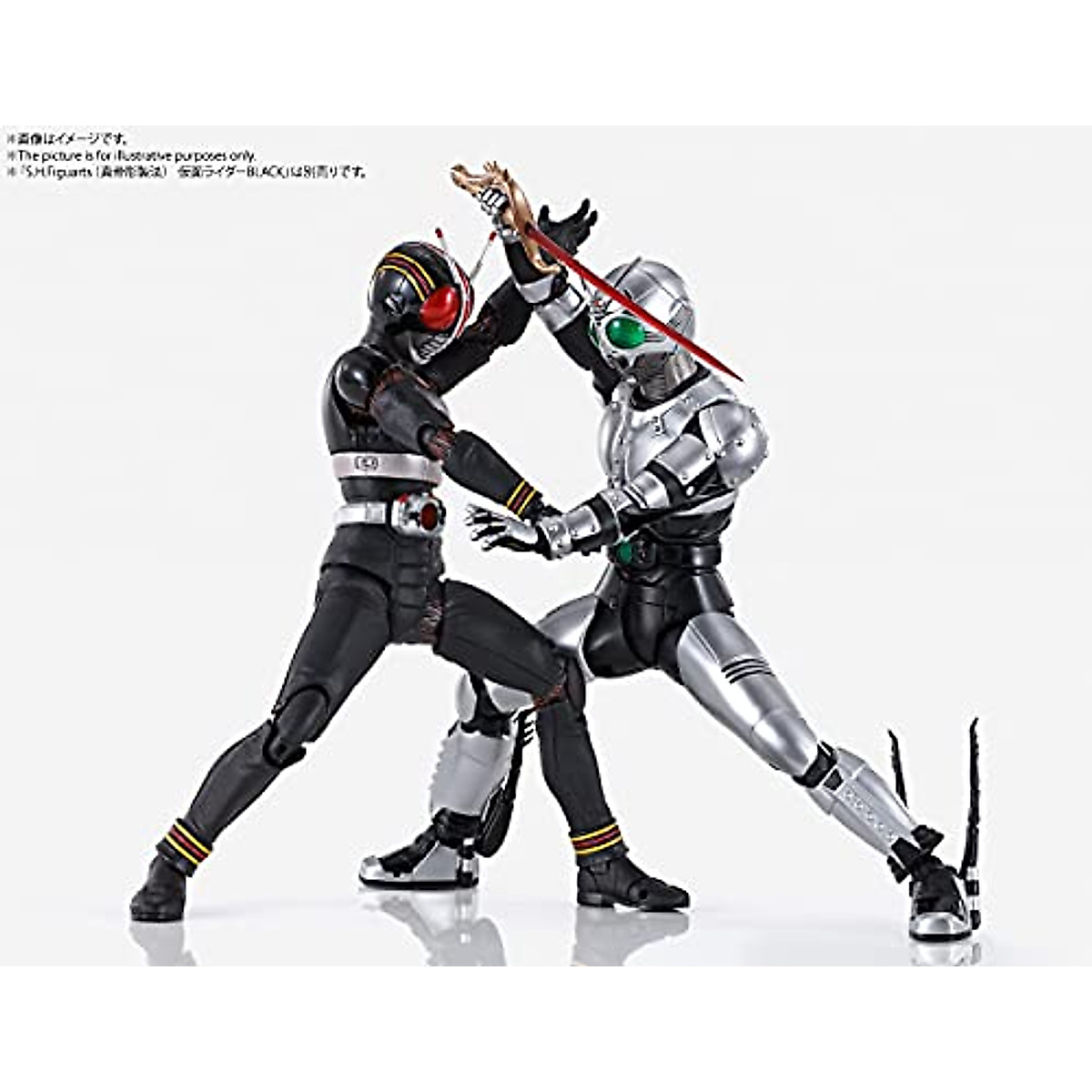 TAMASHII NATIONS - Masked Rider Black - (Shinkoccho Seiho) Shadow Moon, Bandai Spirits S.H.Figuarts Action Figure