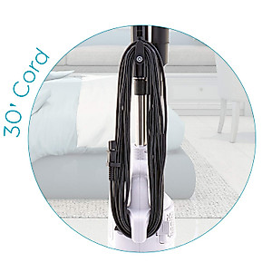 Simplicity Vacuums Corded Stick Vacuum Cleaner, Powerful Bagless Vacuum for Hardwood Floors with Two Speeds, Certified HEPA Filtration, S60 Spiffy