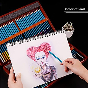 MEMX Sketch Book, 5.5”X8.5” 120 Pages (110gsm), Spiral Bound Artist Sketch Pad Notebook, Durable Acid Free Drawing Paper for Drawing, Writing, Painting, Sketching or Doodling, White