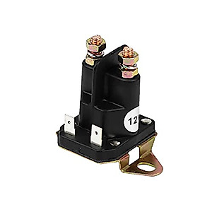 Starter Solenoid Replacement for Poulan Husqvarna 532192507 192507 582042801 582042802 Cub Cadet 725-06153A 21546294 435-325 MTD Lawn Mower Tractor Craftsman YS4500 LT2000